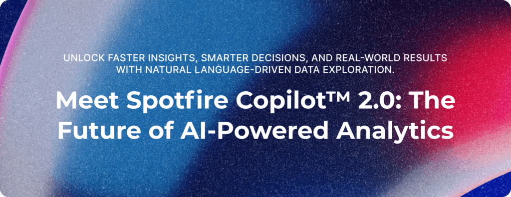 Spotfire Copilot Transforming Analytics AI Innovation Cadeon